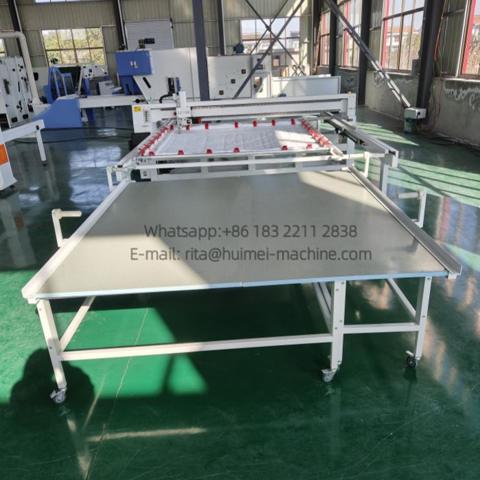 3500 RPM single head quilting machine full servo motor auto lifting